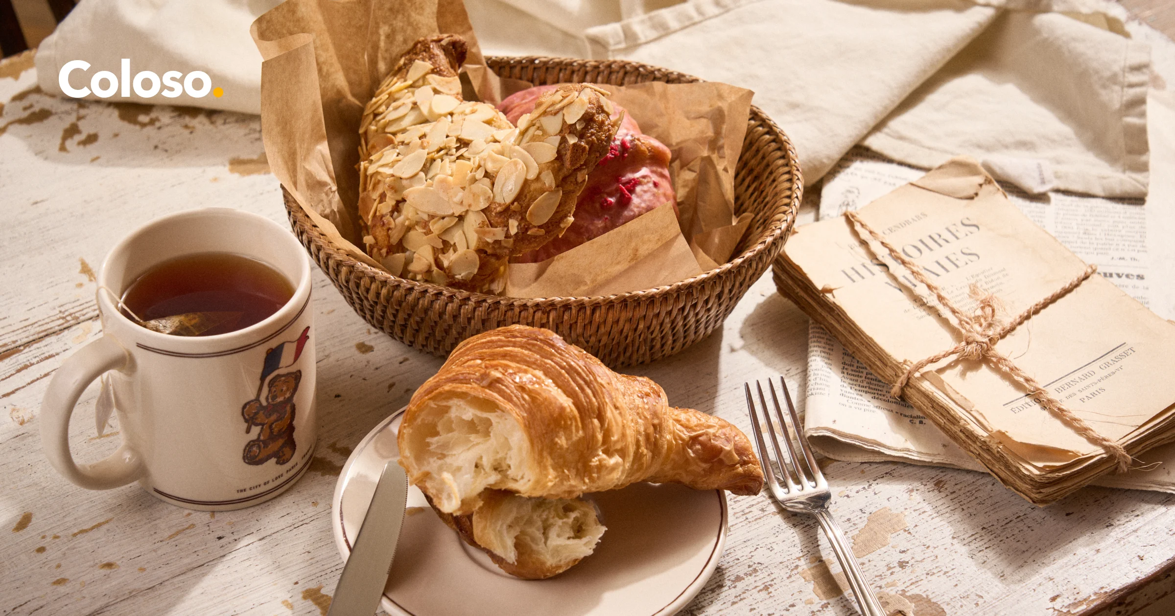[asset] 테디뵈르하우스의 베스트셀러 크로아상 4종 | Coloso.