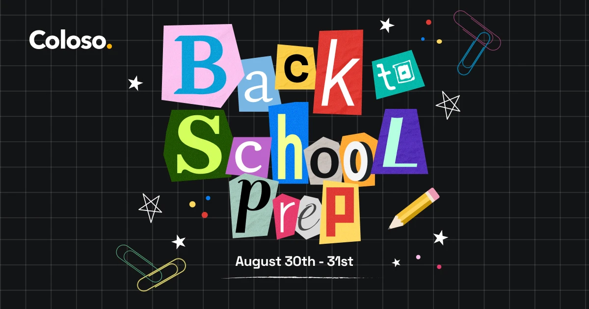 Get ready for school with Coloso! | Coloso.