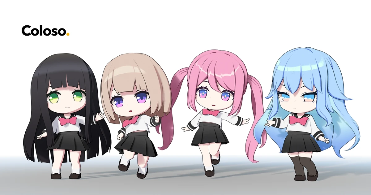 Blender Character Modeling Challenge: Creating Cute SD Characters | Coloso.