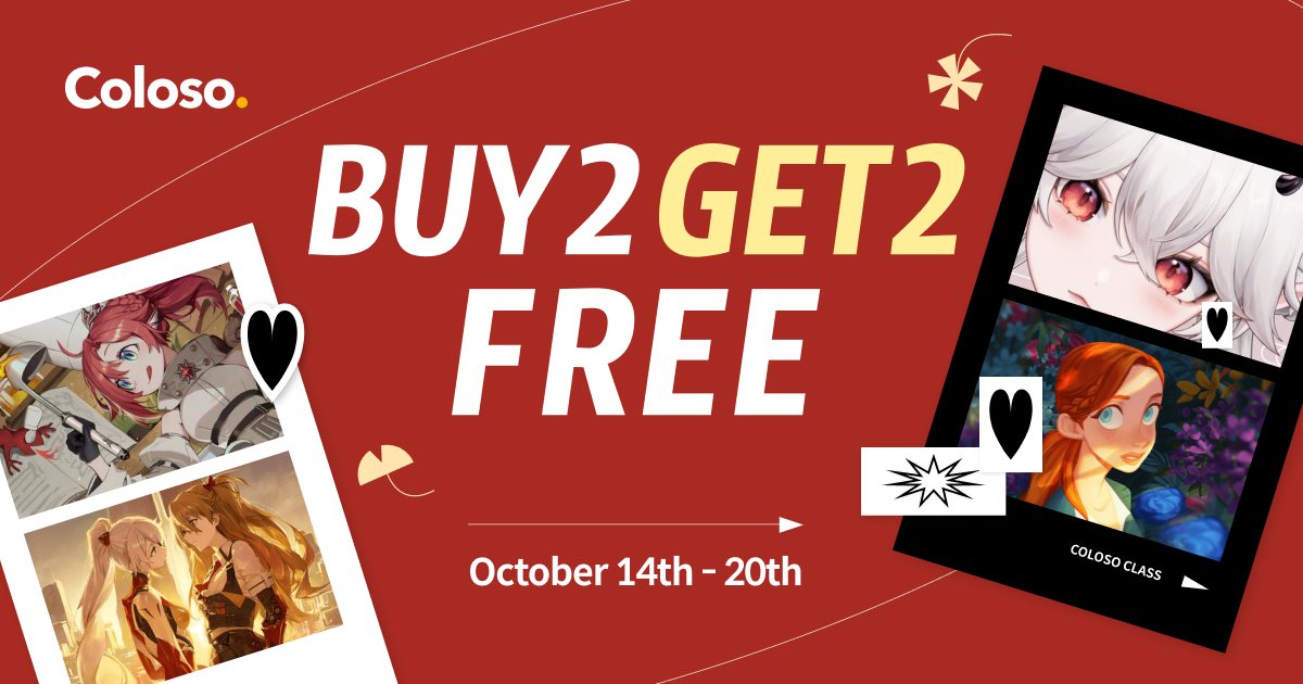 Buy 2 & Get 2 Classes for FREE | Coloso.
