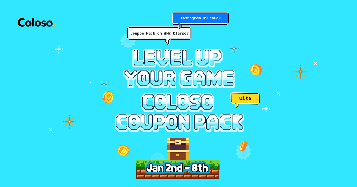 ☀️Level Up your Game with Coloso Coupon Pack (Until Jan 8th)☀️ | Coloso.