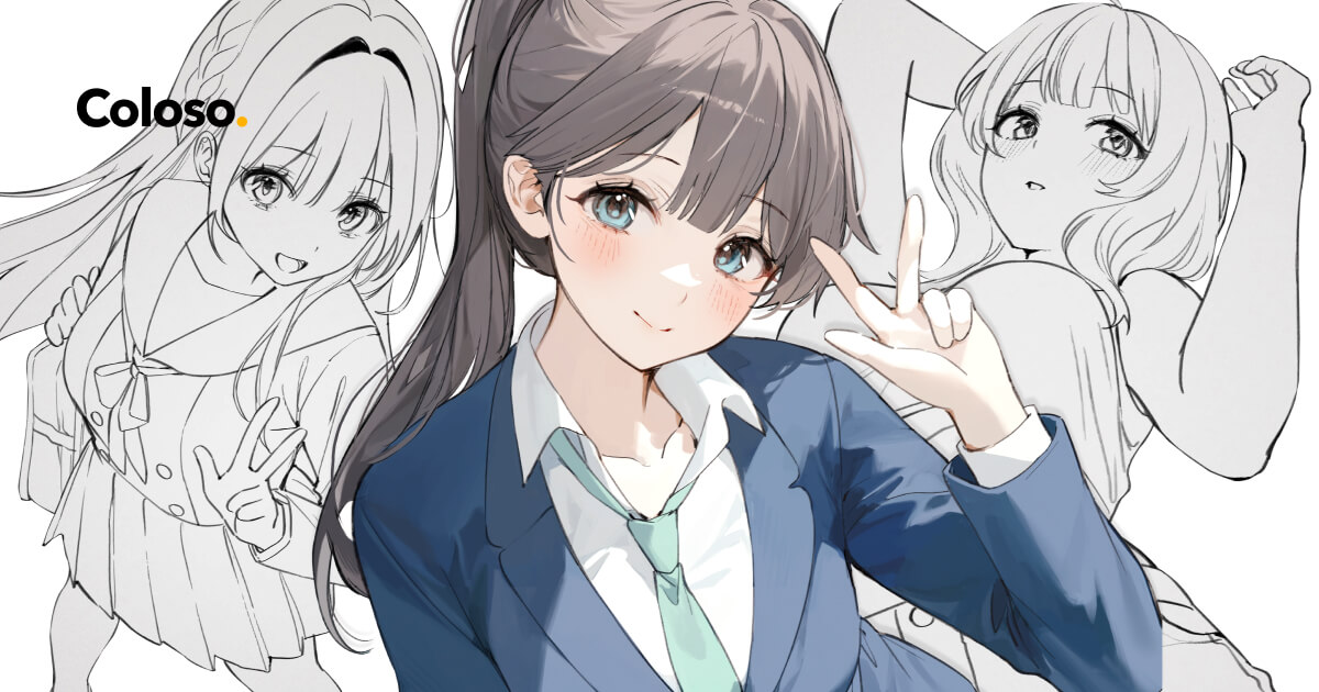 Drawing Realistic & Dynamic Character Poses | Coloso.