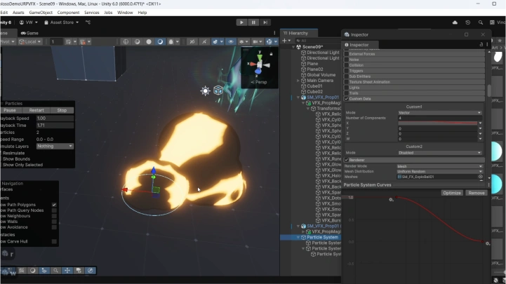 Stylized VFX for Fantasy Games with Unity | Coloso.
