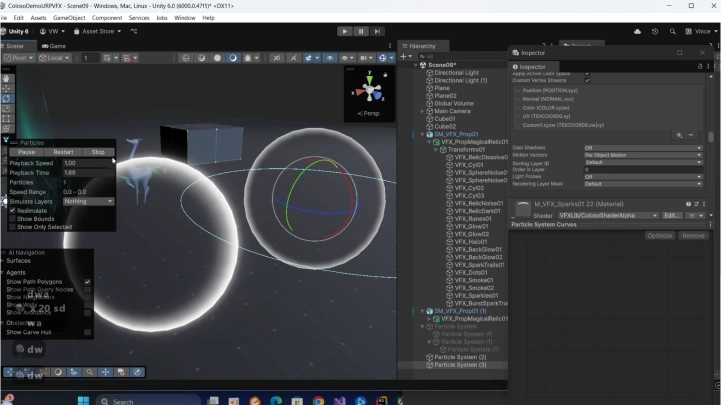 Stylized VFX for Fantasy Games with Unity | Coloso.