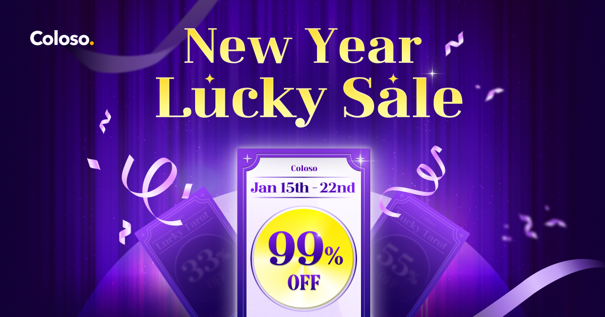 🔮新年開運抽獎 (只到1/23 15:59) 🔮 | Coloso.